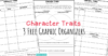 3 Character Traits Graphic Organizers - Teaching Made Practical